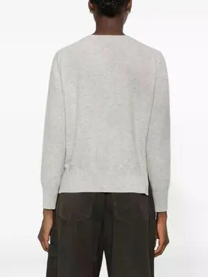 PANICALE Sequin-embellished Side-slit Sweater