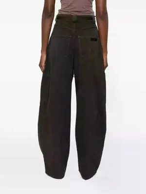Sportmax Pleated Wide-leg Jeans