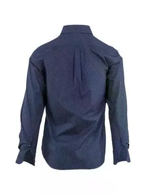 HARMONT & BLAINE Geometric-print Button-down Shirt