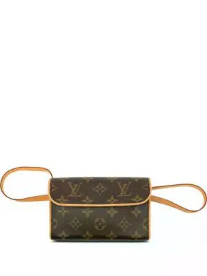 LOUIS VUITTON 2003 Monogram Florentine Belt Bag - Brown