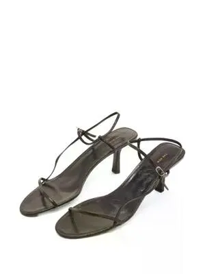 THE ROW Almond-toe Sandals