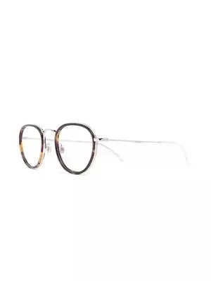 LEVI'S Round-frame Tortoiseshell-wire-frame Glasses - Brown