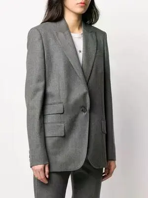 Stella McCartney Pocket Detail Single-breasted Blazer