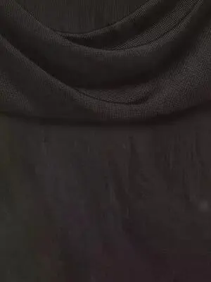 Theory Cowl Neck Stretch-knit Midi Dress