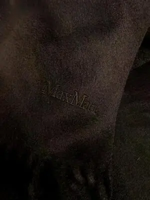 Max Mara Cashmere Stole With Logo
