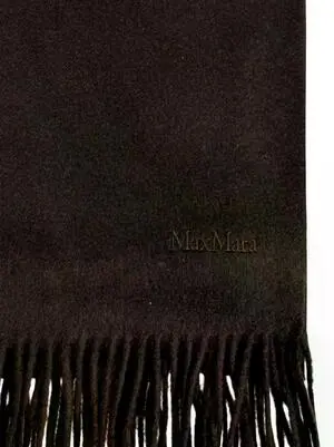Max Mara Cashmere Stole With Logo