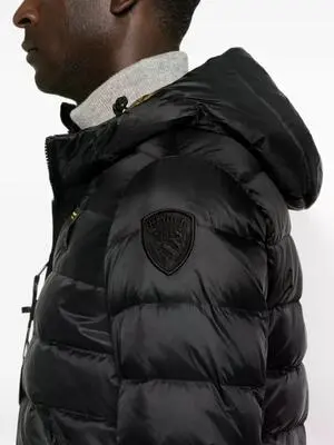 BLAUER. Quilted Hooded Jacket