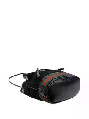 Gucci 2016-2026 Small Suede Ophidia Bucket Satchel