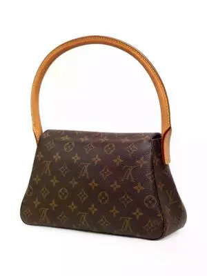 LOUIS VUITTON 2001 Monogram Mini Looping Shoulder Bag