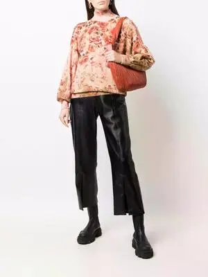 Alberta Ferretti Floral Print Jumper