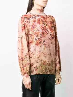 Alberta Ferretti Floral Print Jumper
