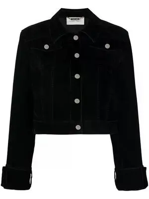 Alberta Ferretti Cropped Cotton-blend Jacket