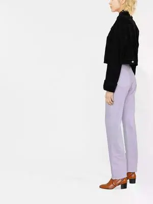 Alberta Ferretti Cropped Cotton-blend Jacket