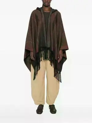 Etro Paisley-print Hooded Poncho