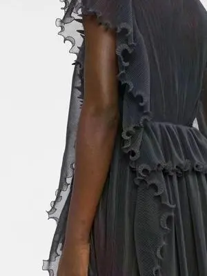 Alberta Ferretti Ruffled Maxi Dress