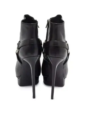 Saint Laurent Janis Harness Ankle Boots