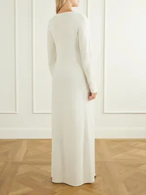 RUOHAN Aelin Silk-chenille Maxi Dress