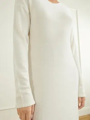 RUOHAN Aelin Silk-chenille Maxi Dress