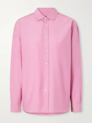 Polo Ralph Lauren Cotton And Silk-blend Shirt