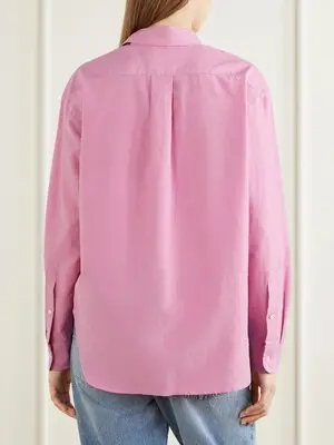 Polo Ralph Lauren Cotton And Silk-blend Shirt