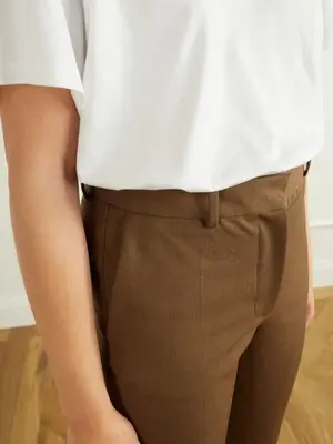JOSEPH New Coleman Cotton-blend Gabardine Trousers