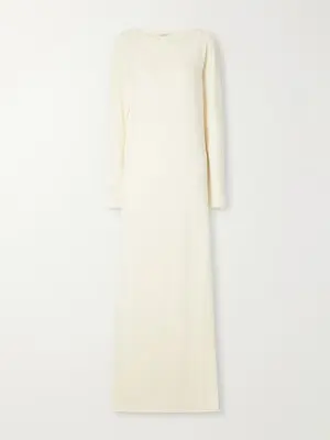 KALLMEYER Rhea Cotton-blend Knitted Maxi Dress