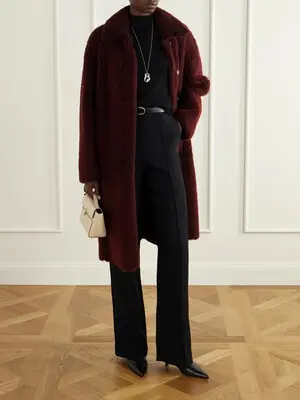 Veronica De Piante Romy Shearling Coat