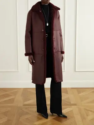 Veronica De Piante Romy Shearling Coat