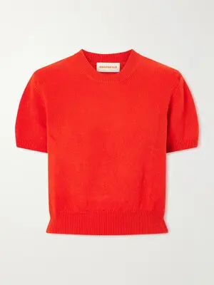 Daughter Wicklow Wool Sweater - Red