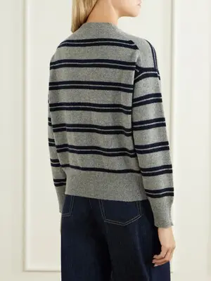Daughter Ada Striped Wool Cardigan