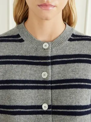 Daughter Ada Striped Wool Cardigan