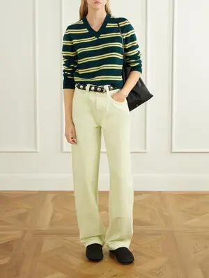 Daughter Sligo Striped Wool Sweater
