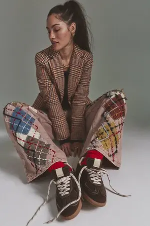 Free People Whip Smart Nine Lives Blazer Jacket - Pop Combo