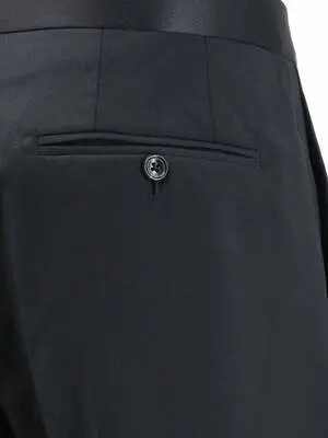 Tagliatore Tuxedo Virgin Wool Trousers