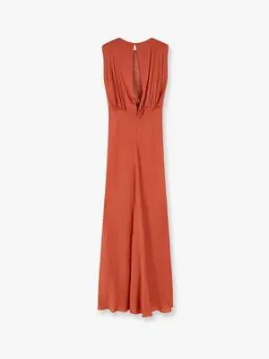 SEMICOUTURE Satin Long Dress