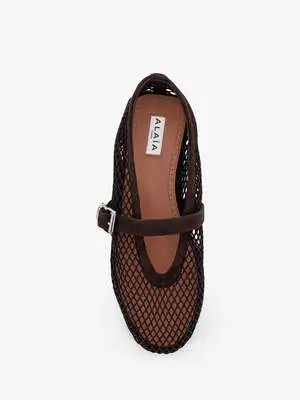 Alaïa Mesh Ballet Flats