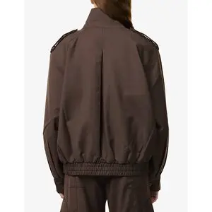 THE FRANKIE SHOP Kelly Padded Wool-blend Blouson
