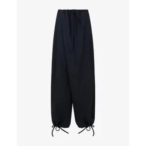 Marni Wide-leg Wool Drawstring Trousers