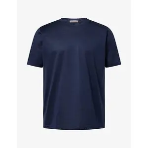 Corneliani Crew-neck Mercerized Cotton T-shirt