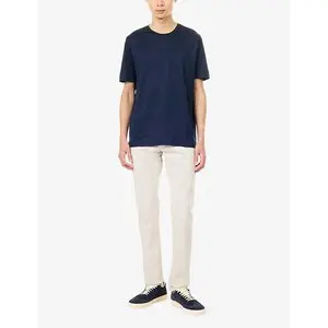 Corneliani Crew-neck Mercerized Cotton T-shirt