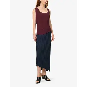 Issey Miyake Pleated Midi Skirt