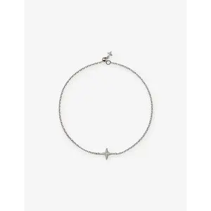 OFA Aurora 18ct -gold And 0.1ct Diamond Bracelet - White