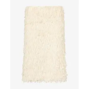 TOTEME Feathered Jersey Midi Skirt - Eggshell