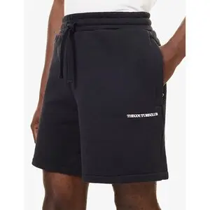THE COUTURE CLUB Micro Copyright Logo-print Cotton Shorts