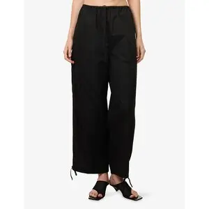 TOTEME Drawstring Cotton Trousers