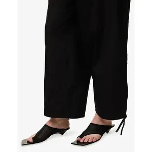 TOTEME Drawstring Cotton Trousers