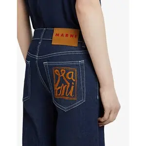 Marni Wide-leg Relaxed Denim Jeans