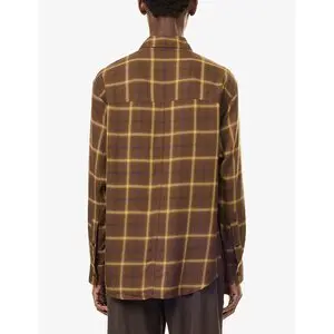 SONG FOR THE MUTE Still Life Checked Woven Shirt