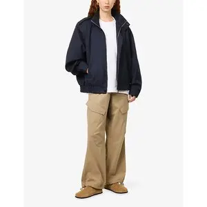 THE FRANKIE SHOP Kelly High-neck Woven Jacket
