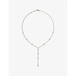 OFA Lariat 18ct -gold And 0.25ct Diamond Necklace - Yellow